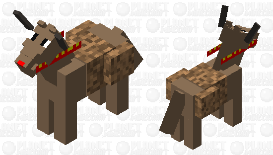 Rudolph the reindeer ( Chrismas Event ) Minecraft Mob Skin