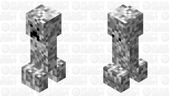 THE ACTUAL CREEPER(from the olden days) Minecraft Mob Skin