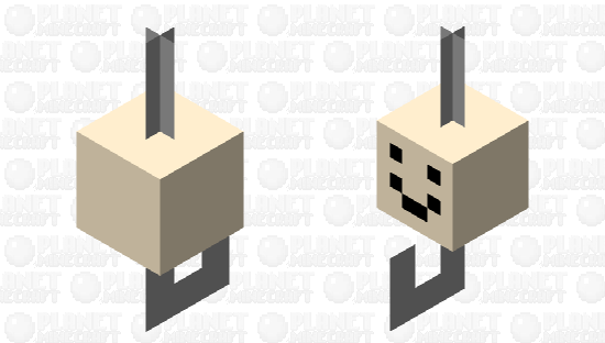 Happy Fishing Bobber Minecraft Mob Skin