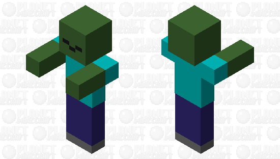 Bare bones or something Minecraft Mob Skin