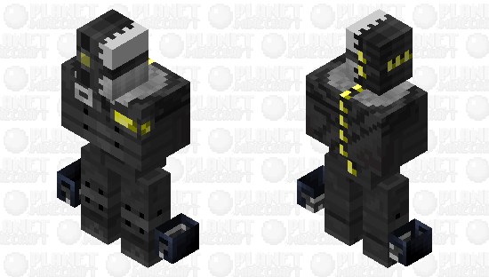 M.A.G Soldat / The strongest M.A.G agent / From:Myself / Minecraft Mob Skin