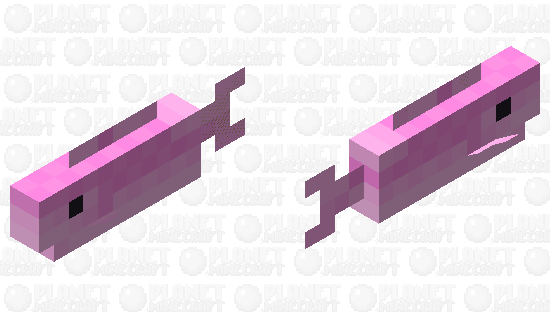 pink cod Minecraft Mob Skin