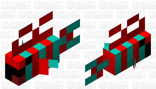 Derp Fish Minecraft Mob Skin