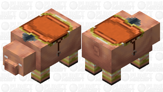 Big Pig / Big Poglin / hoglin variant or Big Pig nether / Nether ...