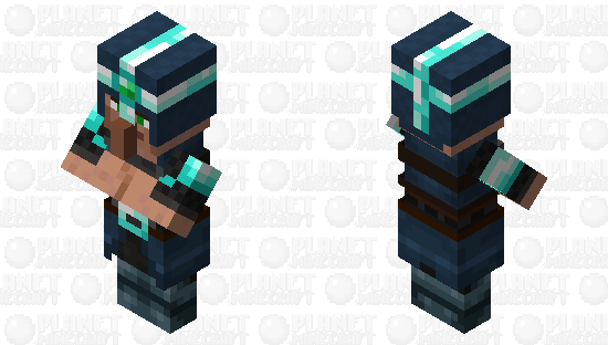 Villagers / profession of guard / level 3 Minecraft Mob Skin