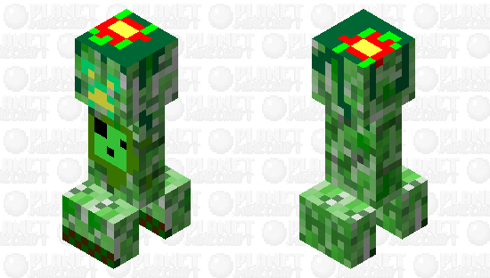 Swap Biome Creeper Minecraft Mob Skin