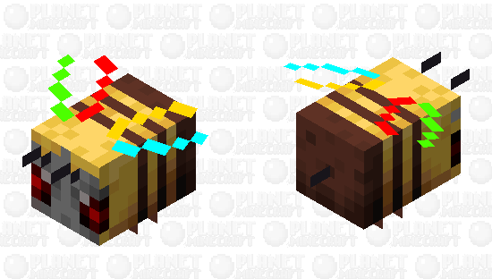 Terminator Bee Minecraft Mob Skin