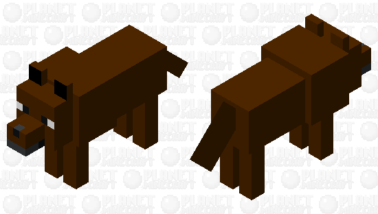 wolf re-texture Minecraft Mob Skin