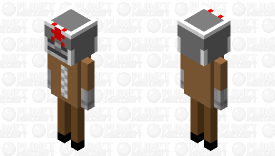 Russian Skeleton Minecraft Mob Skin