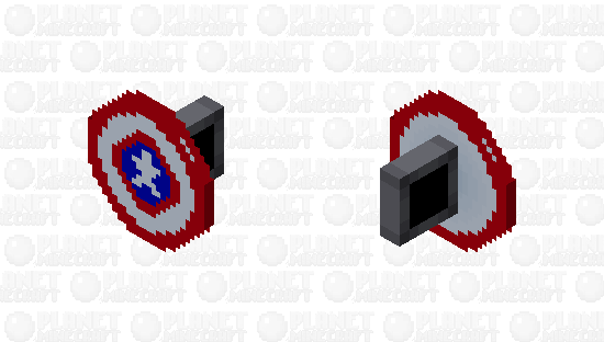 Captain America's Shield Minecraft Mob Skin