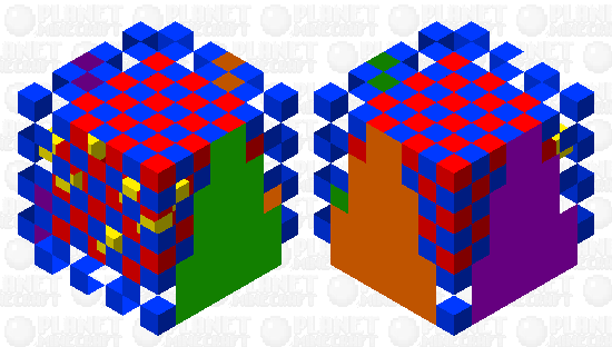 all colored slime block Minecraft Mob Skin