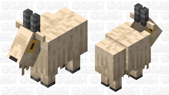 The Goat (Remade) Minecraft Mob Skin