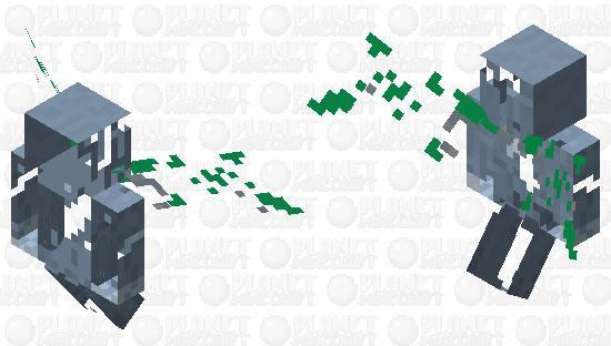 demented VEX (JAVA) Minecraft Mob Skin