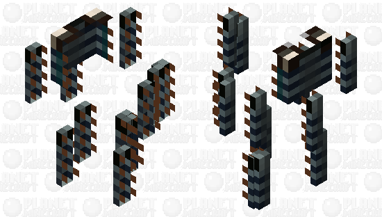 Trilobite Swarm Minecraft Mob Skin