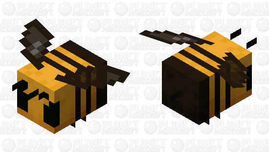 Asian killer Wasp Minecraft Mob Skin