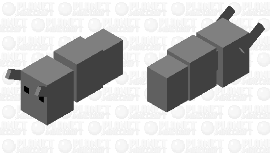 Silverfish Ravenger Minecraft Mob Skin