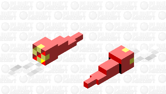 Adult worm Minecraft Mob Skin