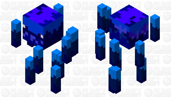 warped blaze Minecraft Mob Skin