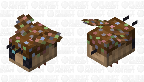 Chocolate Bee Minecraft Mob Skin