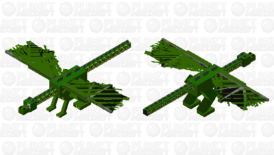 the zombie dragon Minecraft Mob Skin