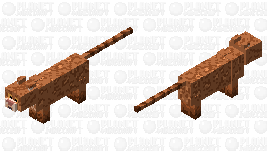Saber-Tooth Cat/Tiger Minecraft Mob Skin