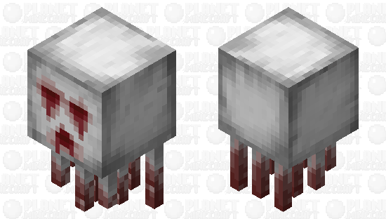 Gory Ghast (Shooting) Minecraft Mob Skin