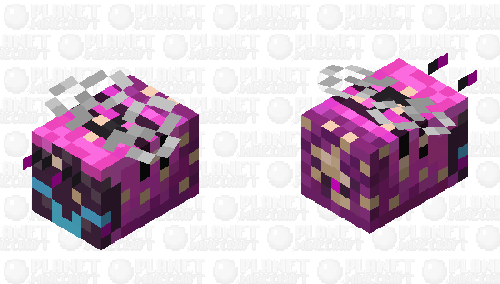 Kirbeebot - Happy with Pollen Minecraft Mob Skin