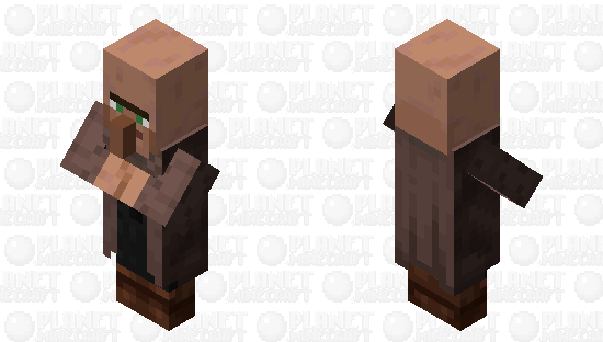 Villager / remade / re-texturing / from the Plains Minecraft Mob Skin