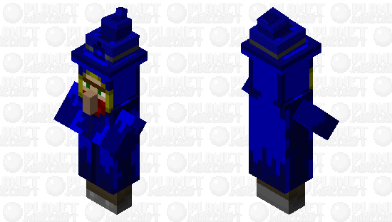 wandering trader/Wich Minecraft Mob Skin