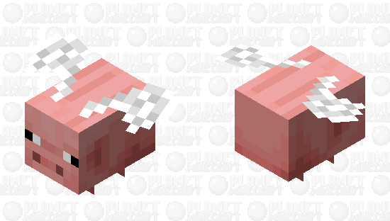 Flying Pig Minecraft Mob Skin