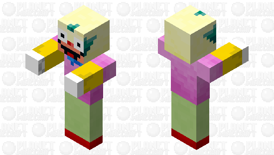 krusty zombie Minecraft Mob Skin