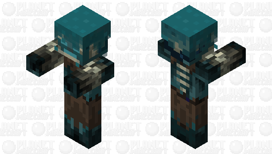 Sculker Minecraft Mob Skin