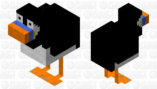 Puffin Minecraft Mob Skin