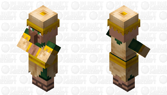 Villager / remade / re-texturing / from the Desert Minecraft Mob Skin