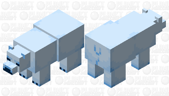 Moosh Polar Bear Minecraft Mob Skin