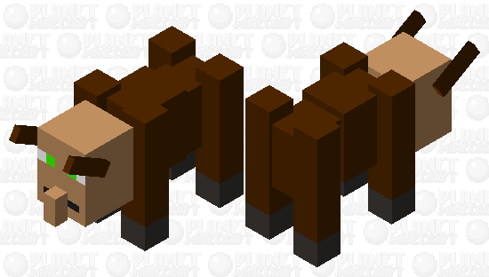 Villager raviger Minecraft Mob Skin