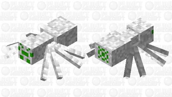 crystal spider Minecraft Mob Skin