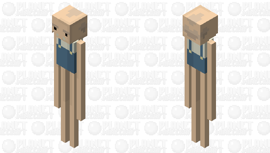 Senile old man Minecraft Mob Skin