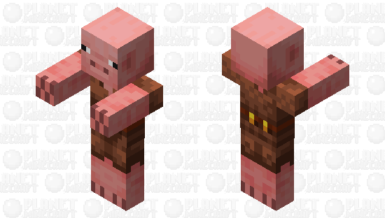 Pigman Minecraft Mob Skin