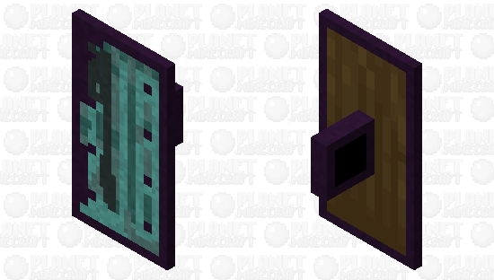 Obsidian shield Minecraft Mob Skin