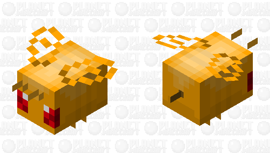 honeybee (Angry) Minecraft Mob Skin