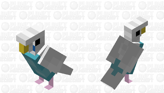 parakeet/budgie Minecraft Mob Skin