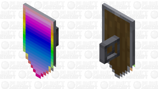 The Sheld of Rainbow Angel Minecraft Mob Skin