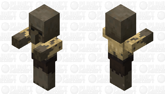 Villager Husk / re-texturing Minecraft Mob Skin