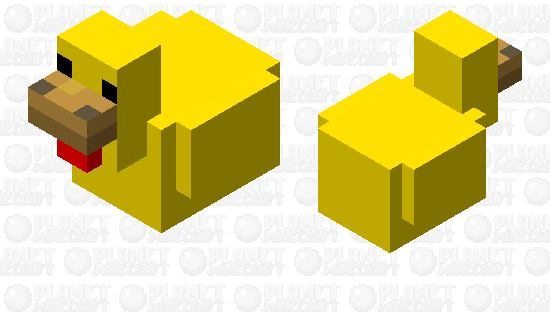 Floating chicken Minecraft Mob Skin