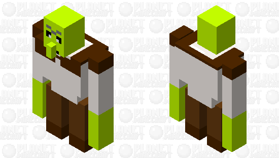 shrek Minecraft Mob Skin