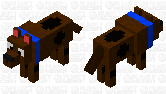 Scooby-Doo Minecraft Mob Skin