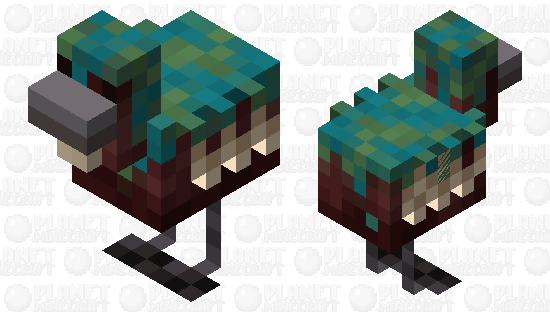 Nether Chicken Mob Skin (Biome Swap Minecraft Mob Contest) Minecraft ...
