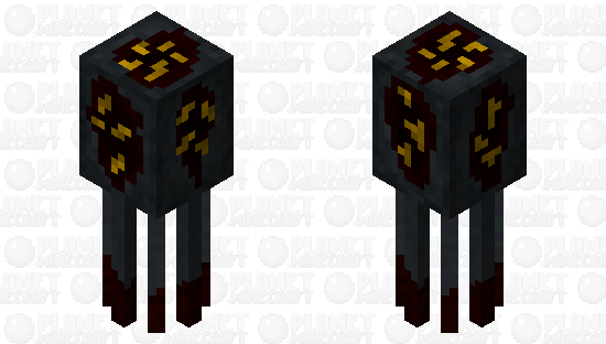 Gaping maw: day 3 of posting creepy mob skins until Halloween Minecraft ...