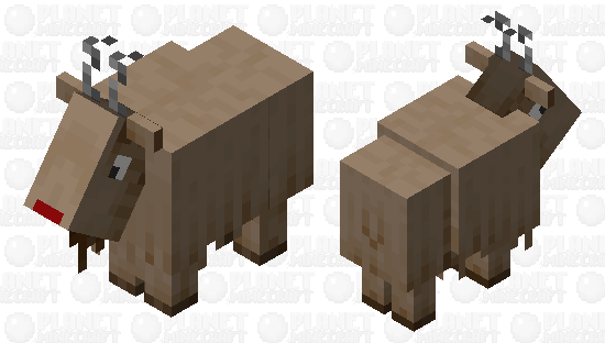 Rudolph Minecraft Mob Skin